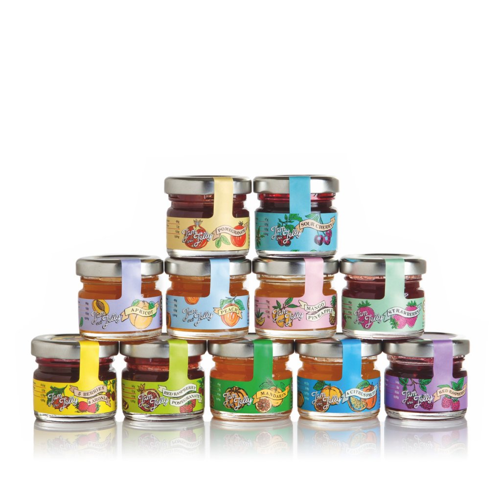Jam and Jelly Fruit Spreads, Special Packaging 30g – Food Surfing ...